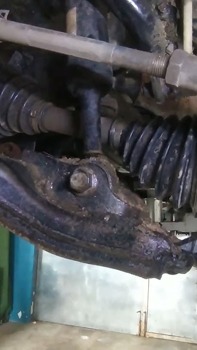 оторвало передний амортизатор Toyota Hilux #авторемонт #автосервис # ...
