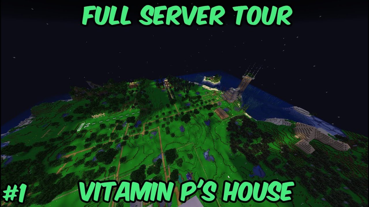 My House is a Disaster | Minecraft Server Tour #1 - YouTube