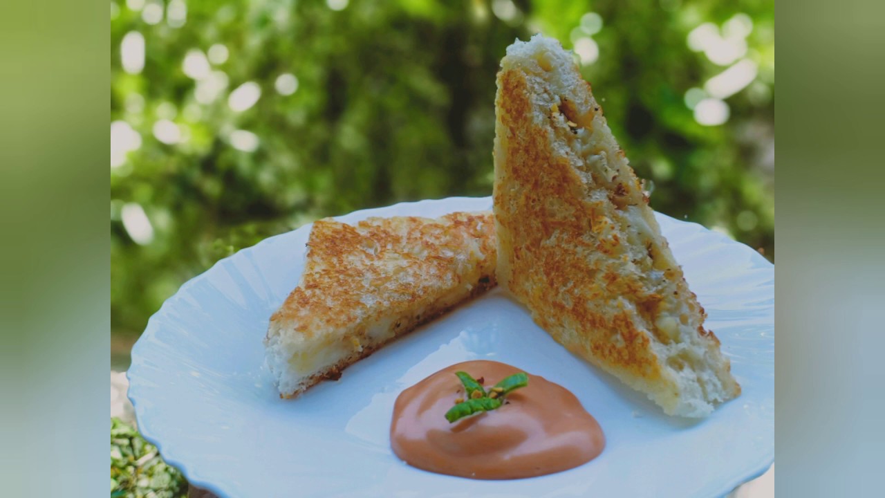 Garlic Cheese Sandwich recipe / Very Easy & Tasty Recipe /Garlic Bread ...