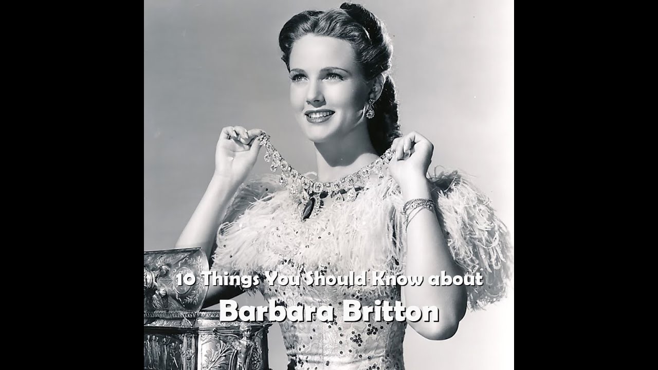 10 Things You Should Know About Barbara Britton - YouTube