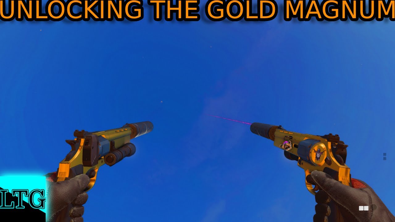 CALL OF DUTY BLACK OPS COLD WAR - UNLOCKING THE GOLD MAGNUM - FT AJ ...