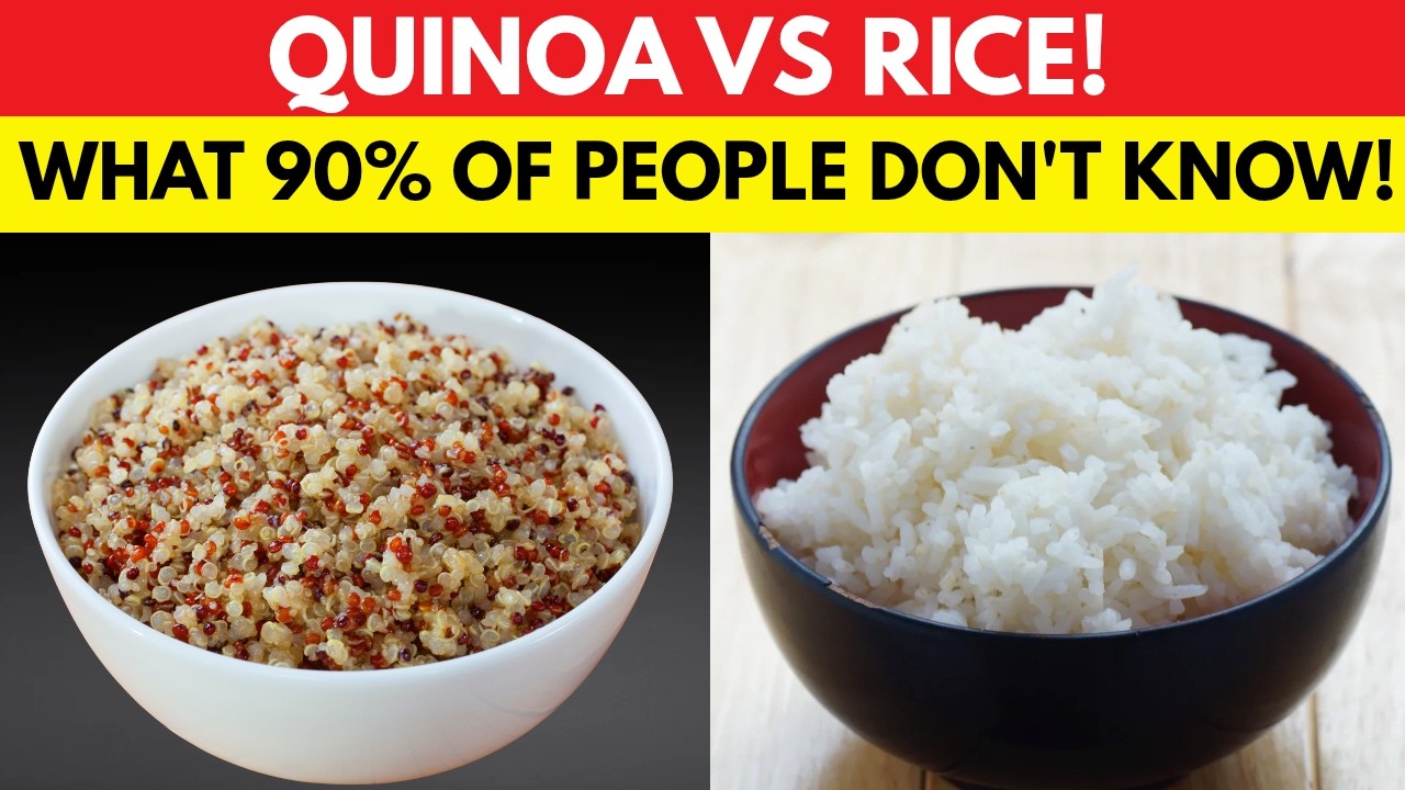 Quinoa vs. Rice : The SHOCKING Truth About Which is Healthier! - YouTube