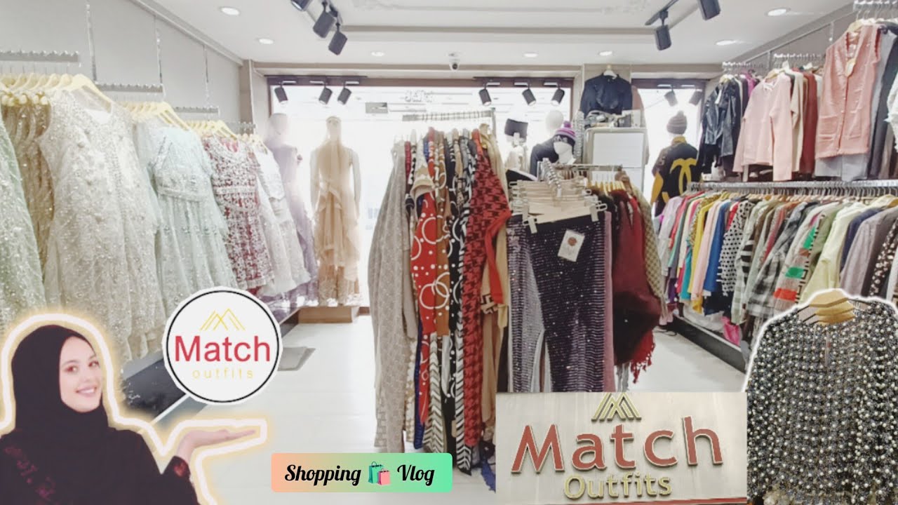 Match outfits|Shopping Vlog|wedding Dresses & Party Wear|Western ...