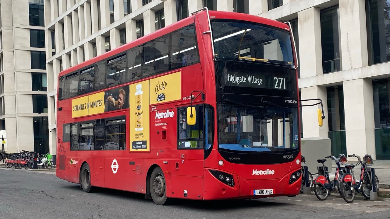 *LAST DAY IN SERVICE* Journey on 271 | Metroline Travel - MCV EvoSeti ...