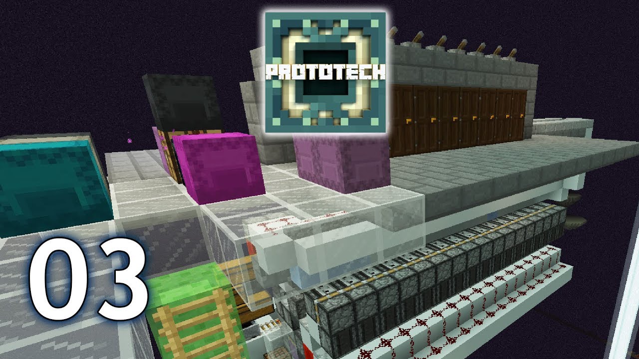 ProtoTech SMP #03 - Multi AFK Fish Farm Part 3 - YouTube