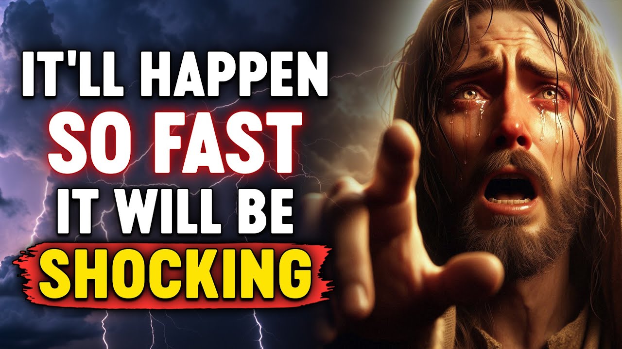 GOD SAYS- "THIS WILL HAPPEN SO FAST" God Message Today~ Gods Message ...