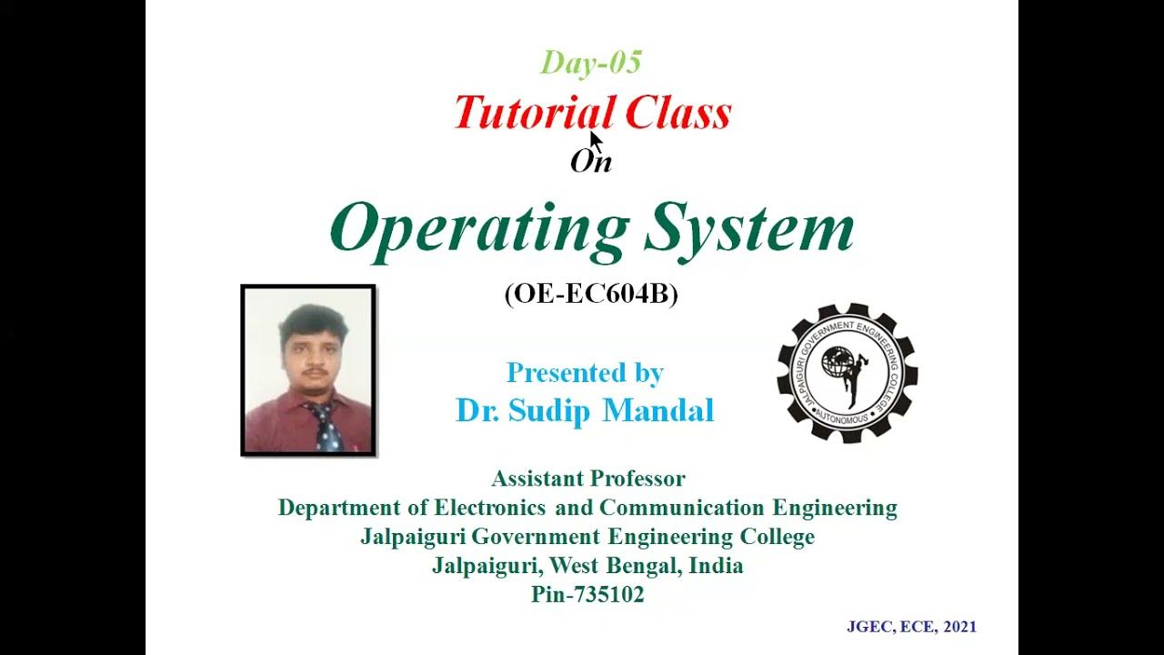 CPU Scheduling, Gannt Chart, FCFS, SJF, SRTF, PS & RR Algorithm (Lecture-5 on OS) - YouTube