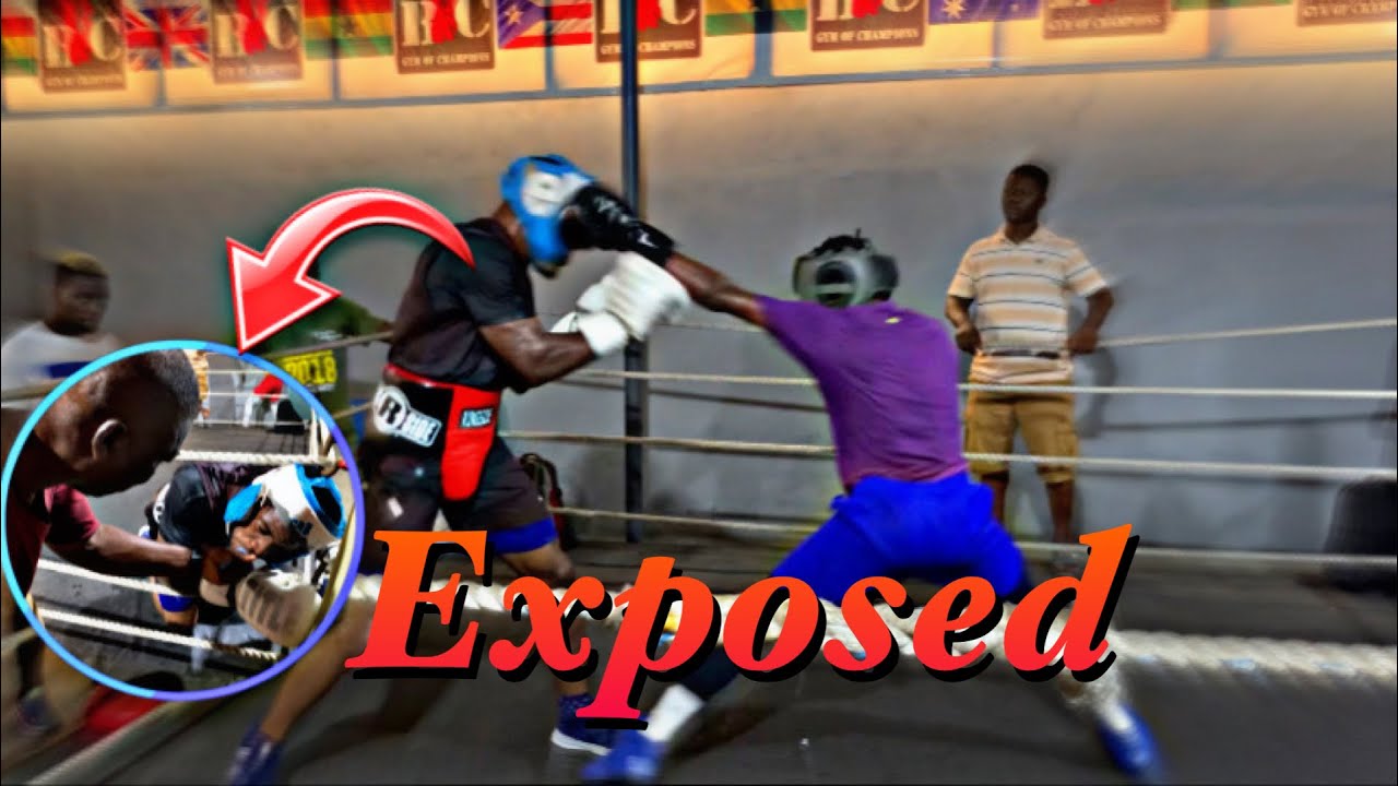 Light heavyweight vs welterweight sparring (GOT EXPOSED 🥵) - YouTube