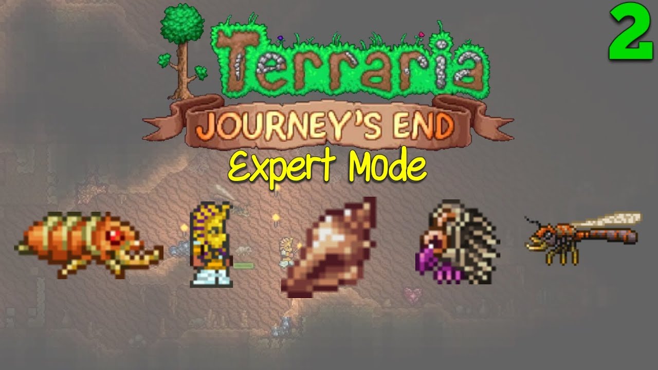 NEW Underground Desert! Magic Conch! | Terraria 1.4 Expert Let's Play ...