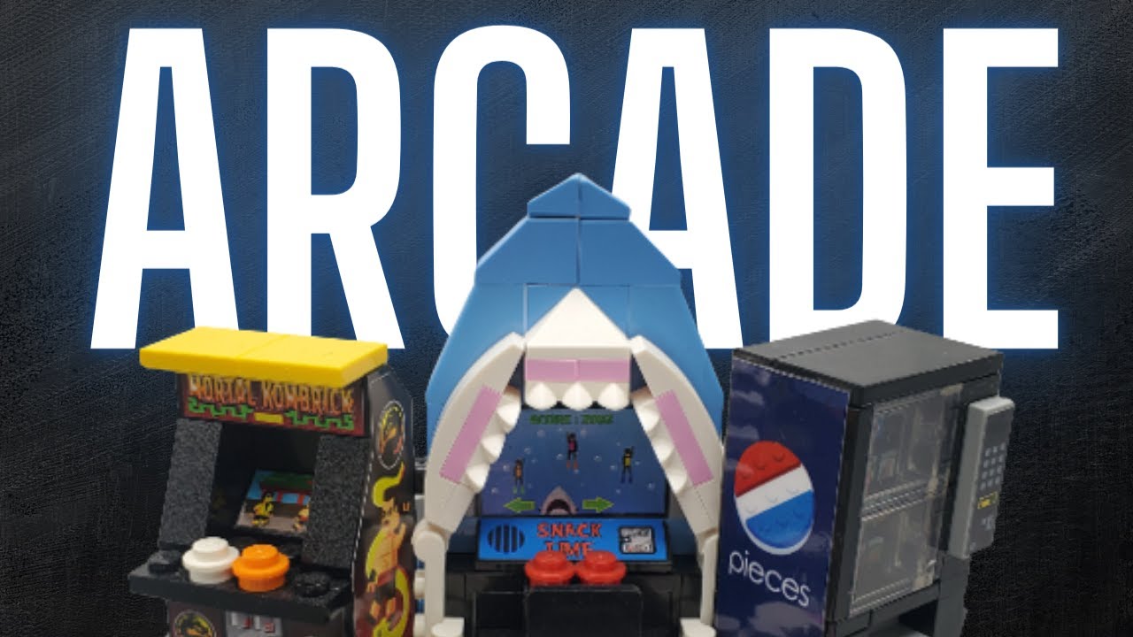 CUSTOM LEGO ARCADE GAMES - YouTube