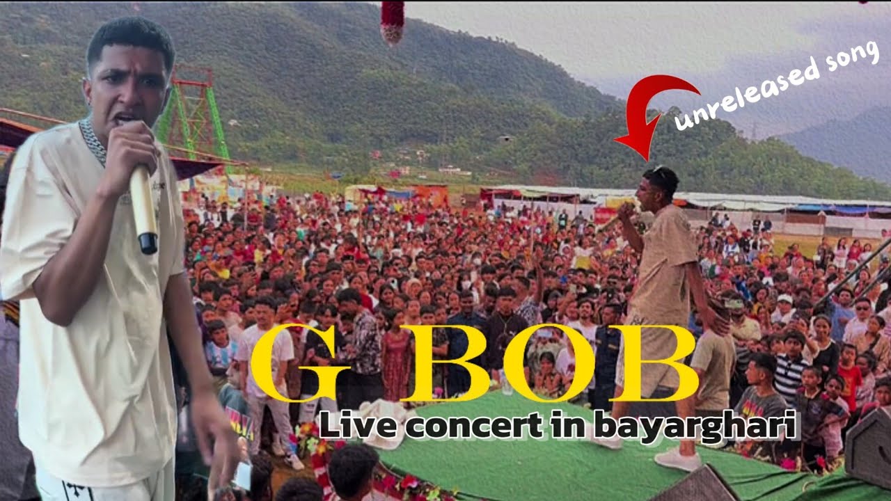 G BOB LIVE CONCERT IN BAYAGHARI || ( GBOB UPCOMING NEW SONG ) || NEPALI ...