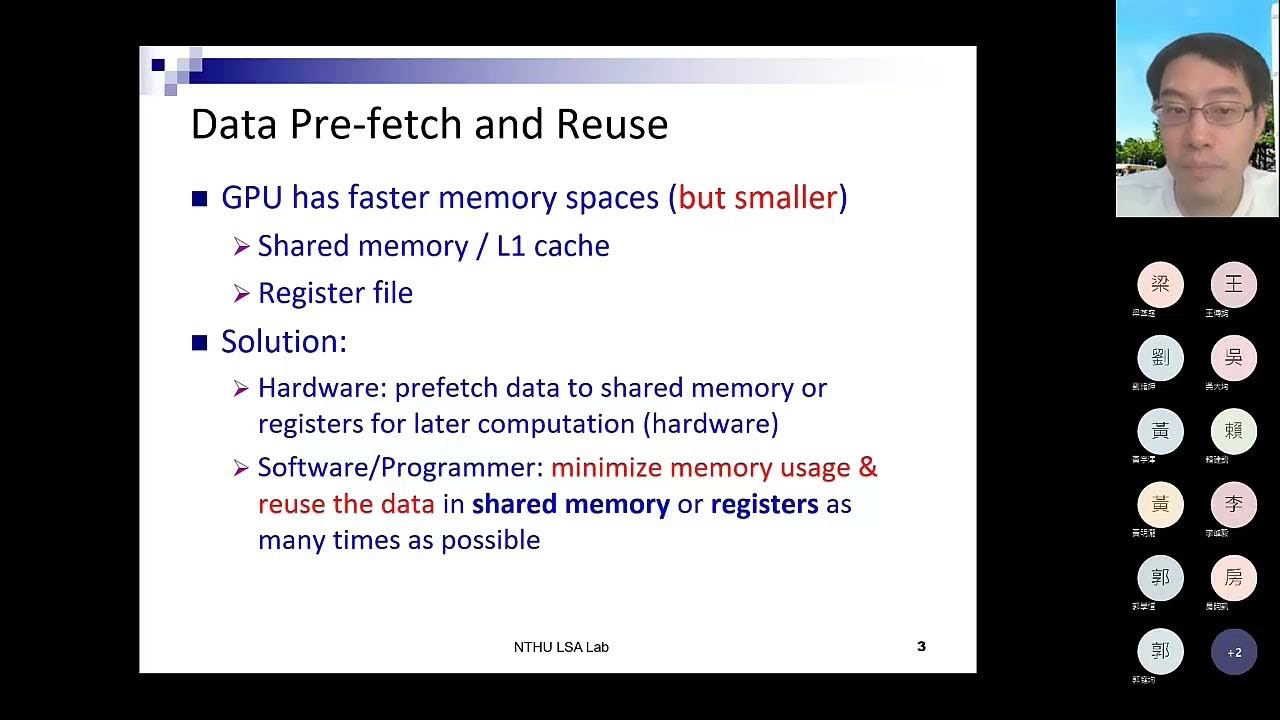 NTHU-PP-Chap9-CUDA Opt-Part1 - YouTube