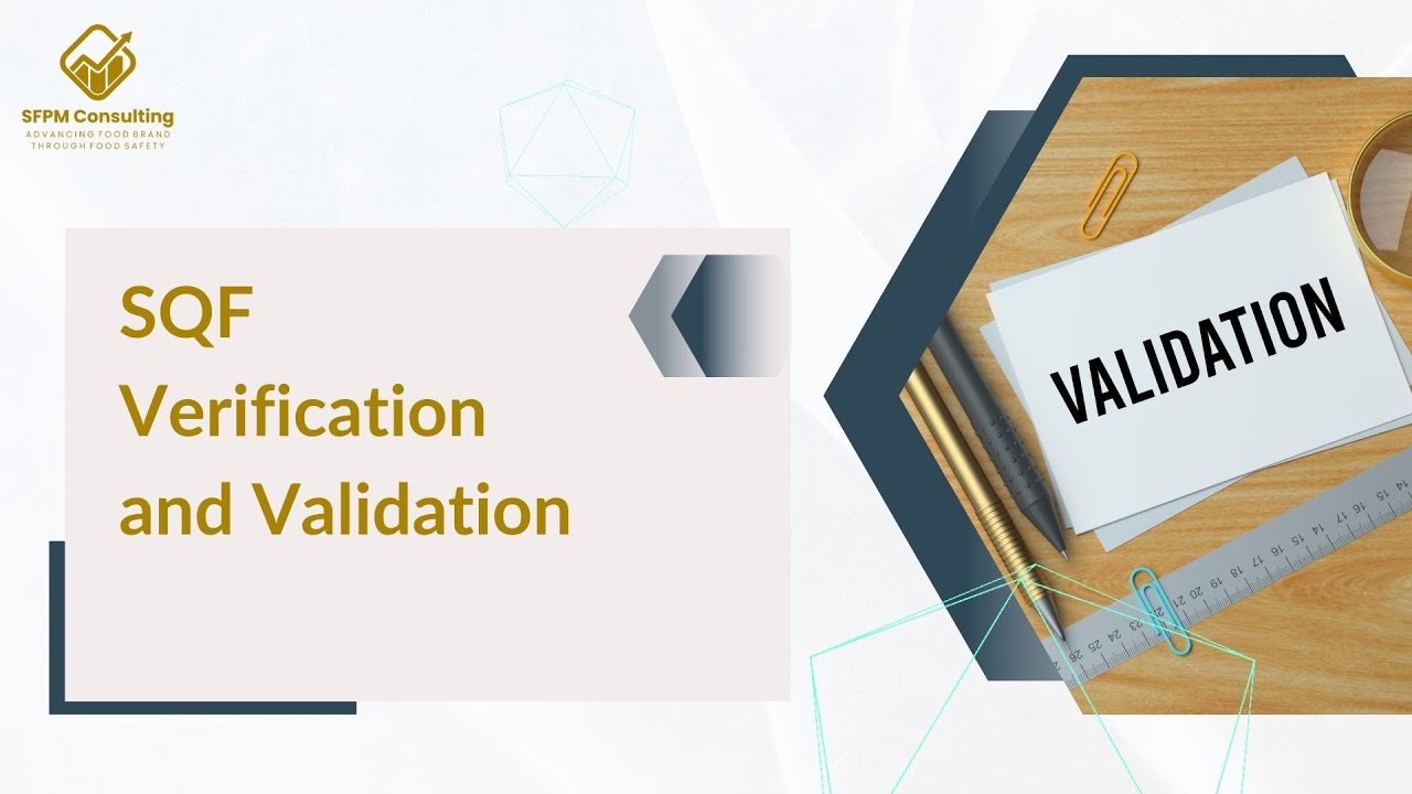 How to plan food safety verification and validation? - YouTube