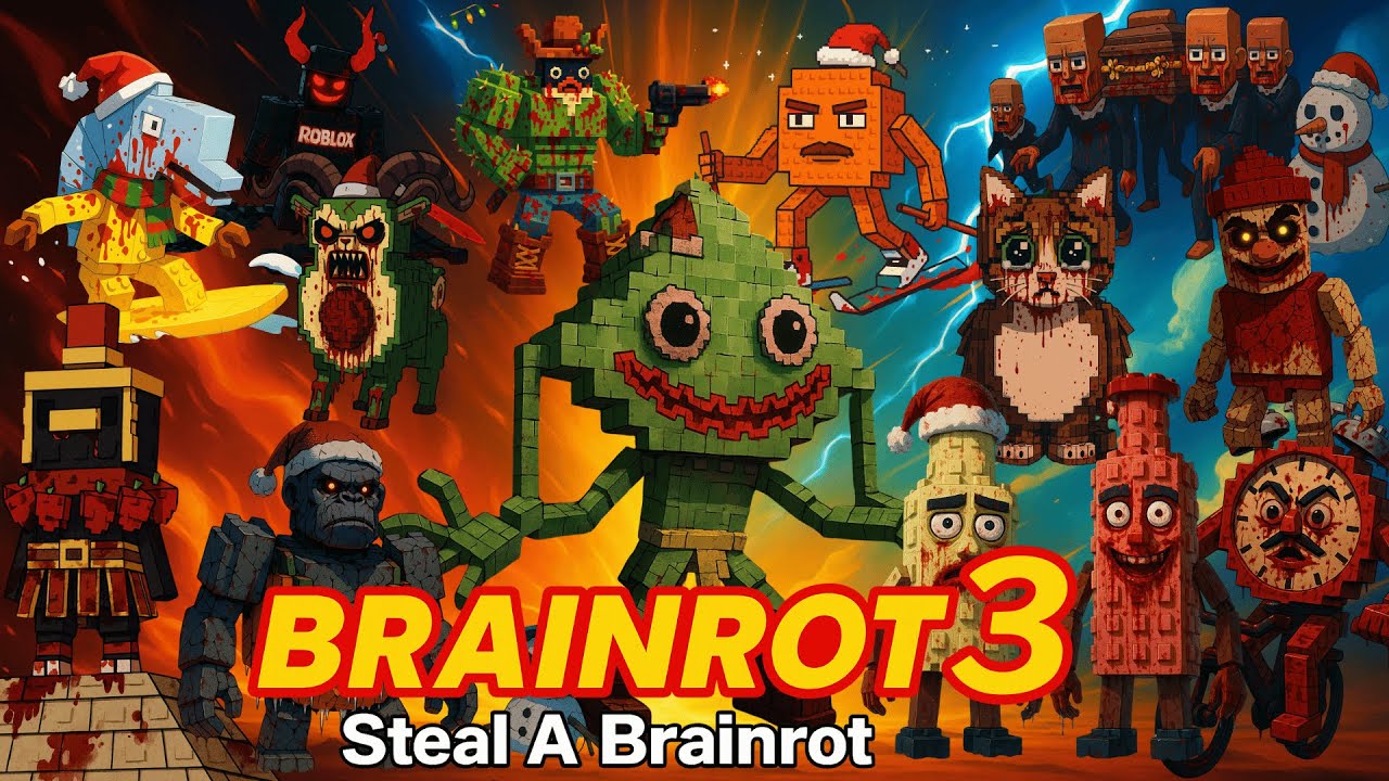Brainrot Anime Opening Song Pt.3 (Official MV) feat ALL NEW Christmas ...