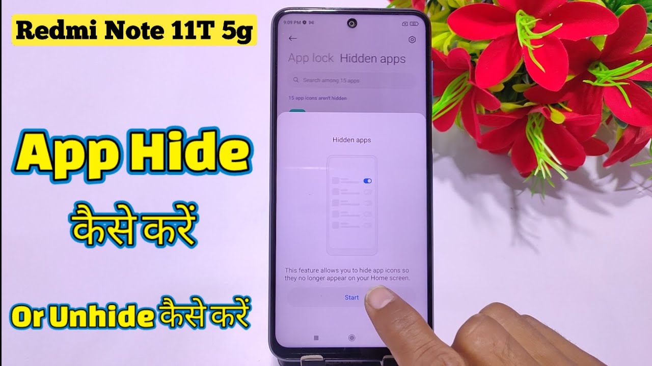 Hide Apps in Redmi Note 11t , Redmi Note 11t Apps Hide Kaise Kare , How ...