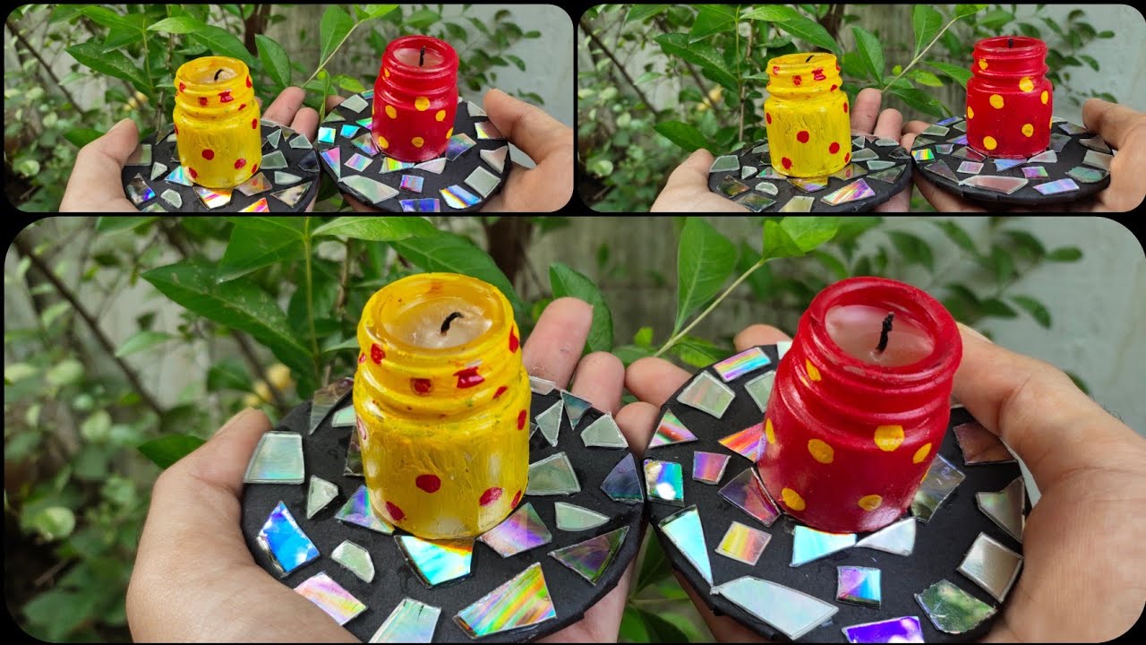 How To Make Diya At Home Diy Decoration Diwali Decoration Cd Craft how-to-make-diya-at-home-diy-decoration-diwali-decoration-cd-craft