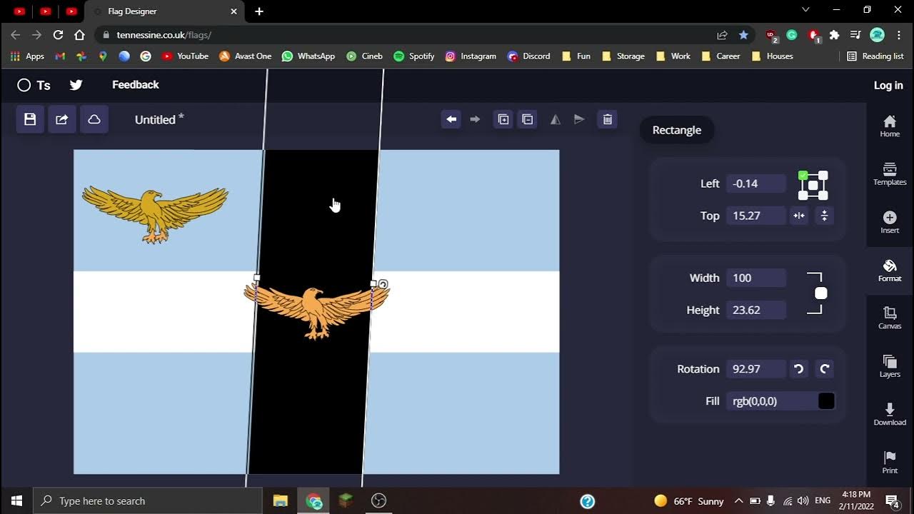 Tutorial: Create your own flag - YouTube