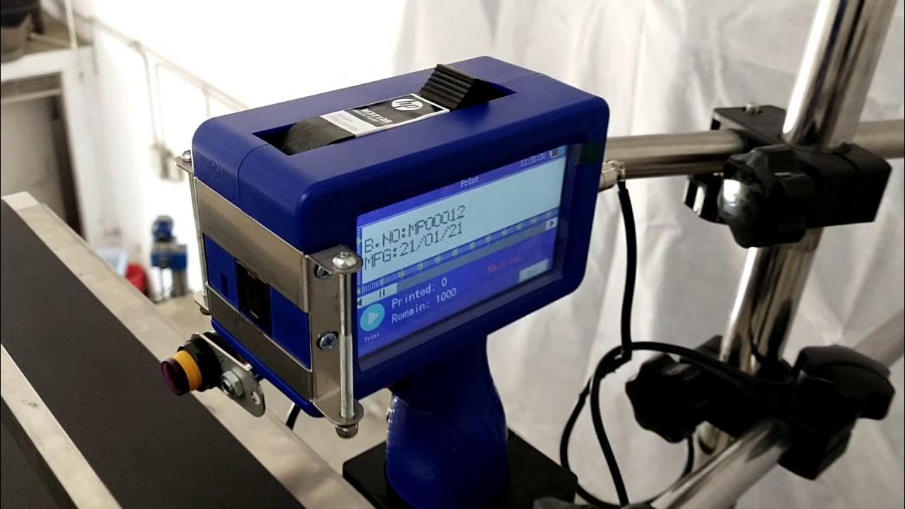 Automatic batch coding system - YouTube