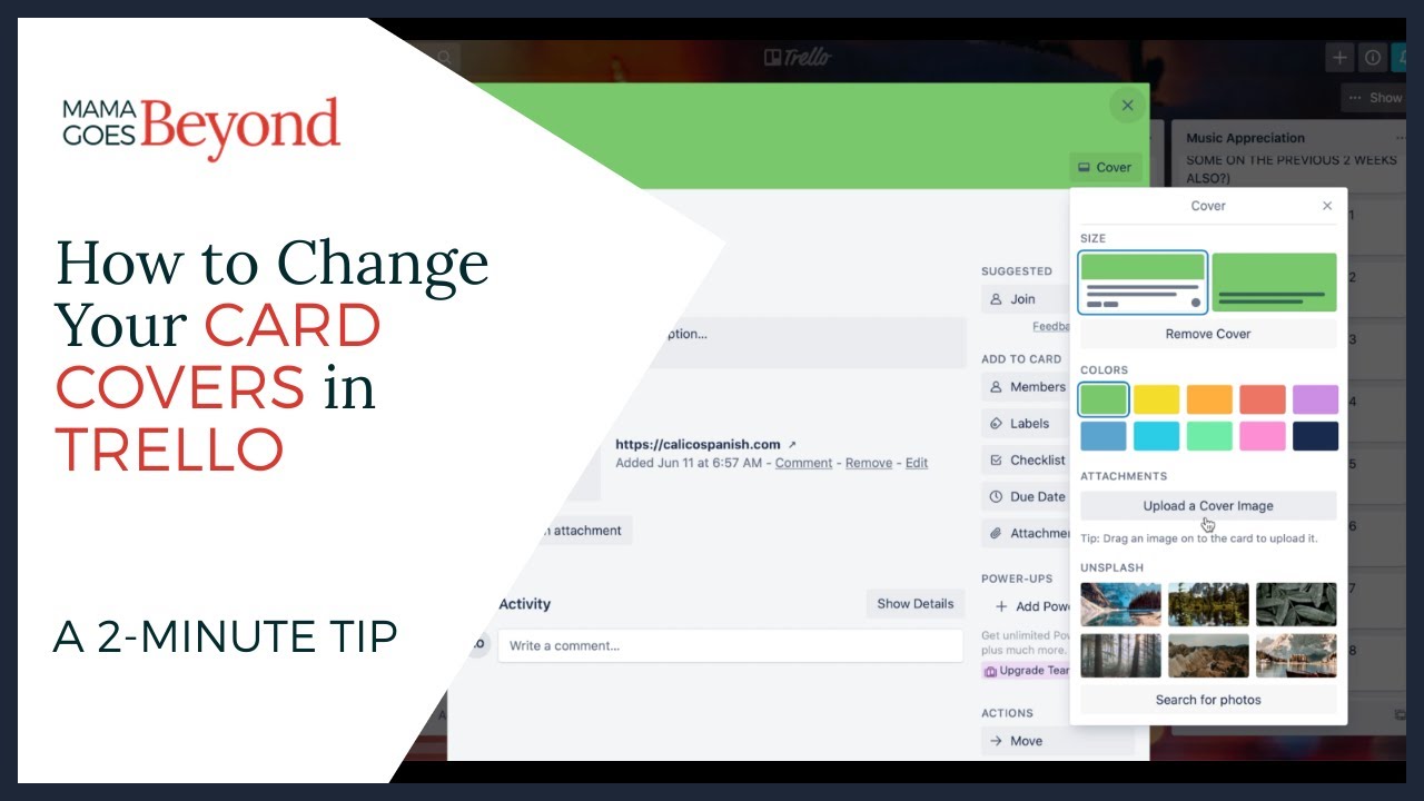 How To Change Your Card Covers In Trello YouTube How To Change Your Card Covers In Trello YouTube