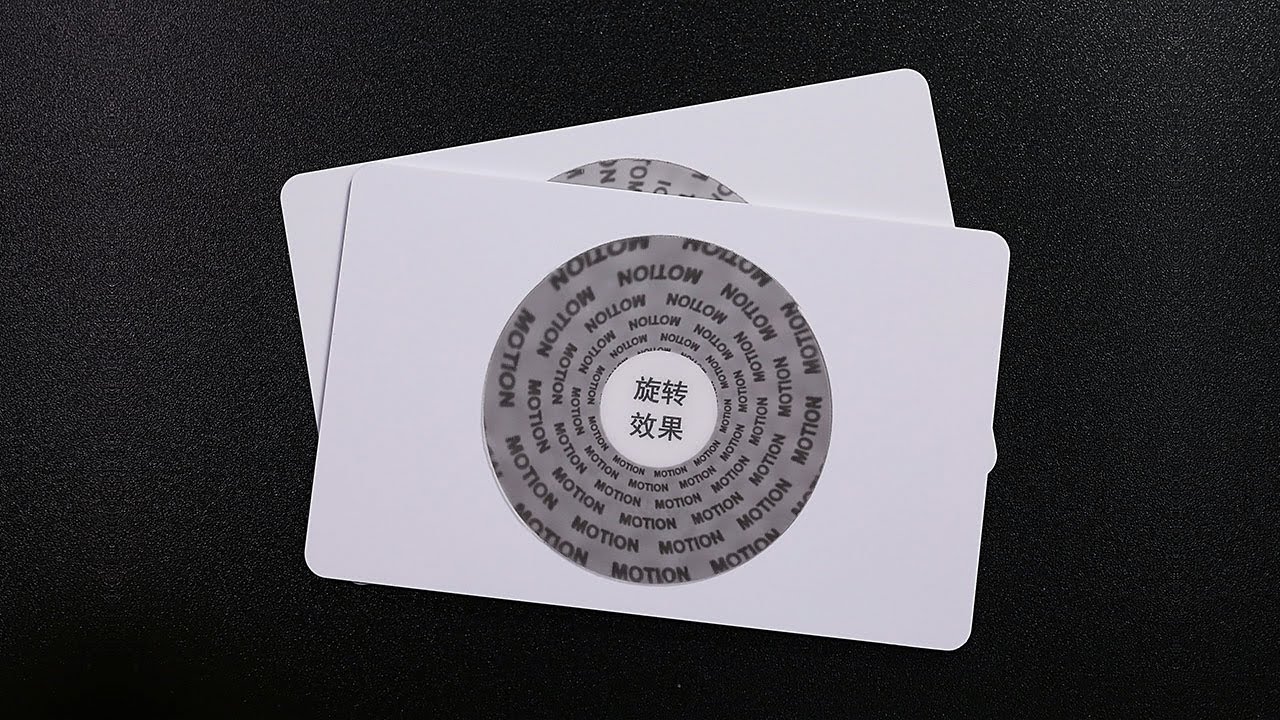 3d Dynamic Motion Anti-counterfeiting Sticker with Dynamic Rotation ...