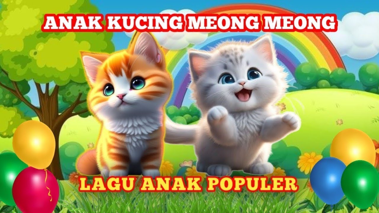 KOMPILASI LAGU ANAK INDONESIA - LAGU ANAK KUCING MEONG MEONG DAN LAGU ...