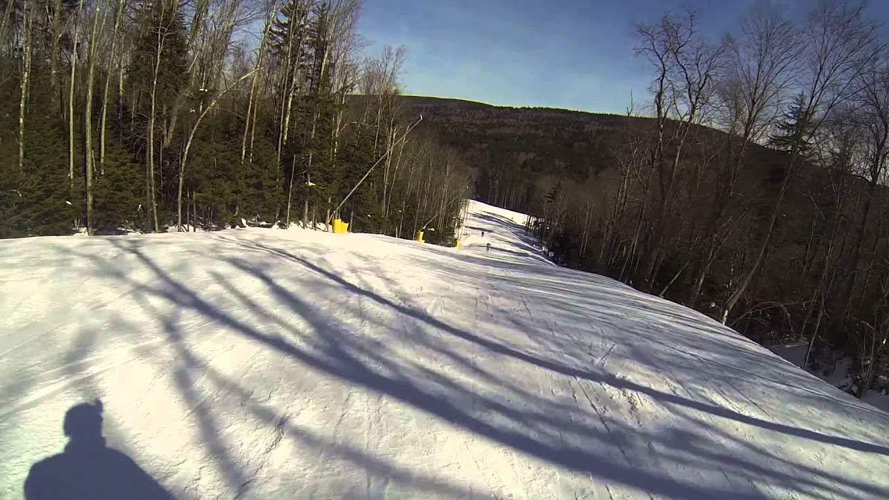 Snowshoe widow maker run - YouTube