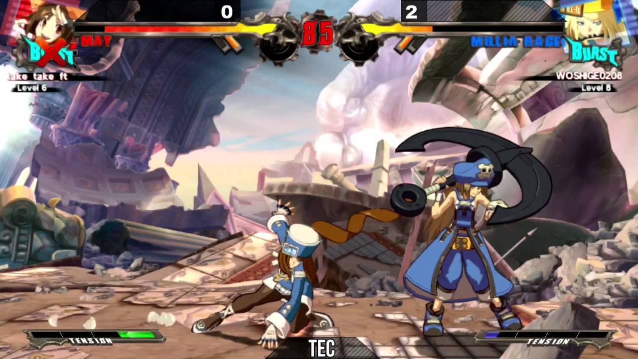 GGXRD: Efute vs Woshige - YouTube