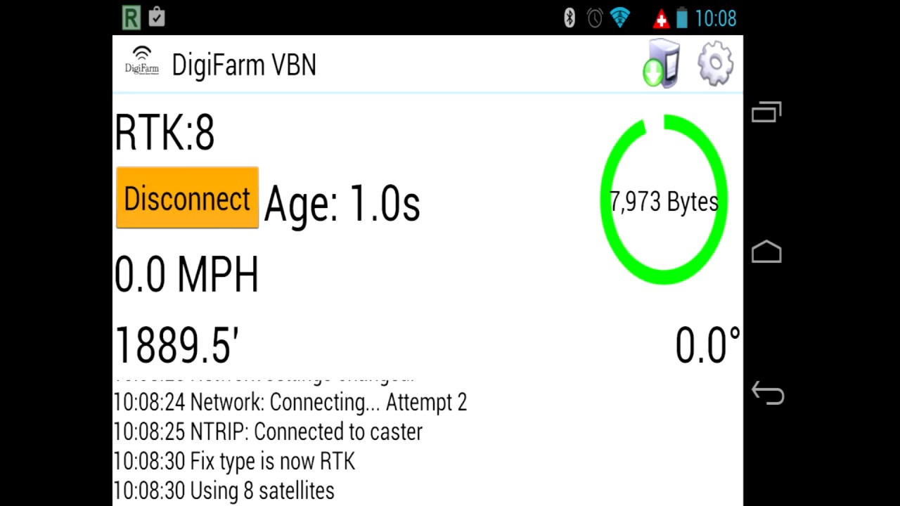 DigiFarm VBN on a Android Device with The Beacon - YouTube