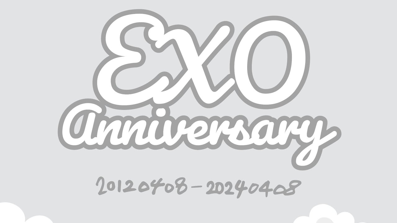 Happy 12TH ANNIVERSARY EXO ️💙...#EXO #EXOEXOL 08:04:2024 - YouTube
