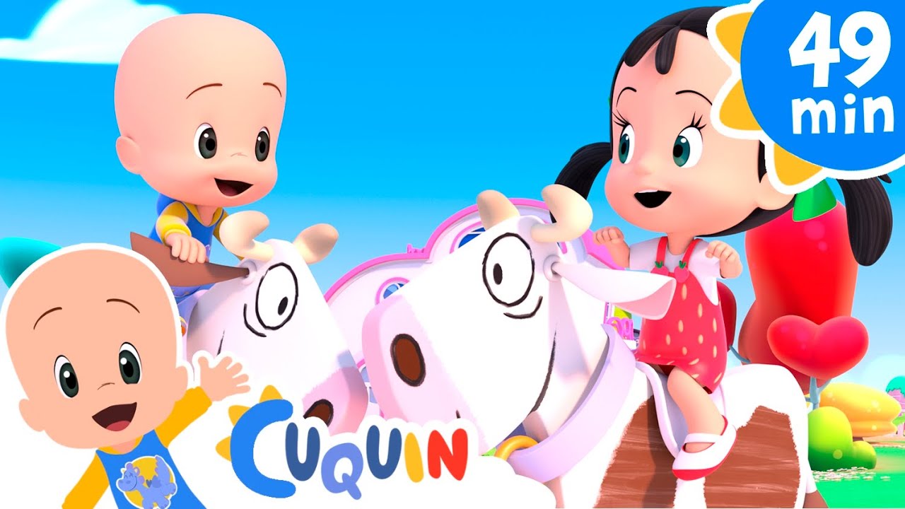 A vaca Laura 🐮 e mais músicas infantis de Cleo e Cuquin - Família ...