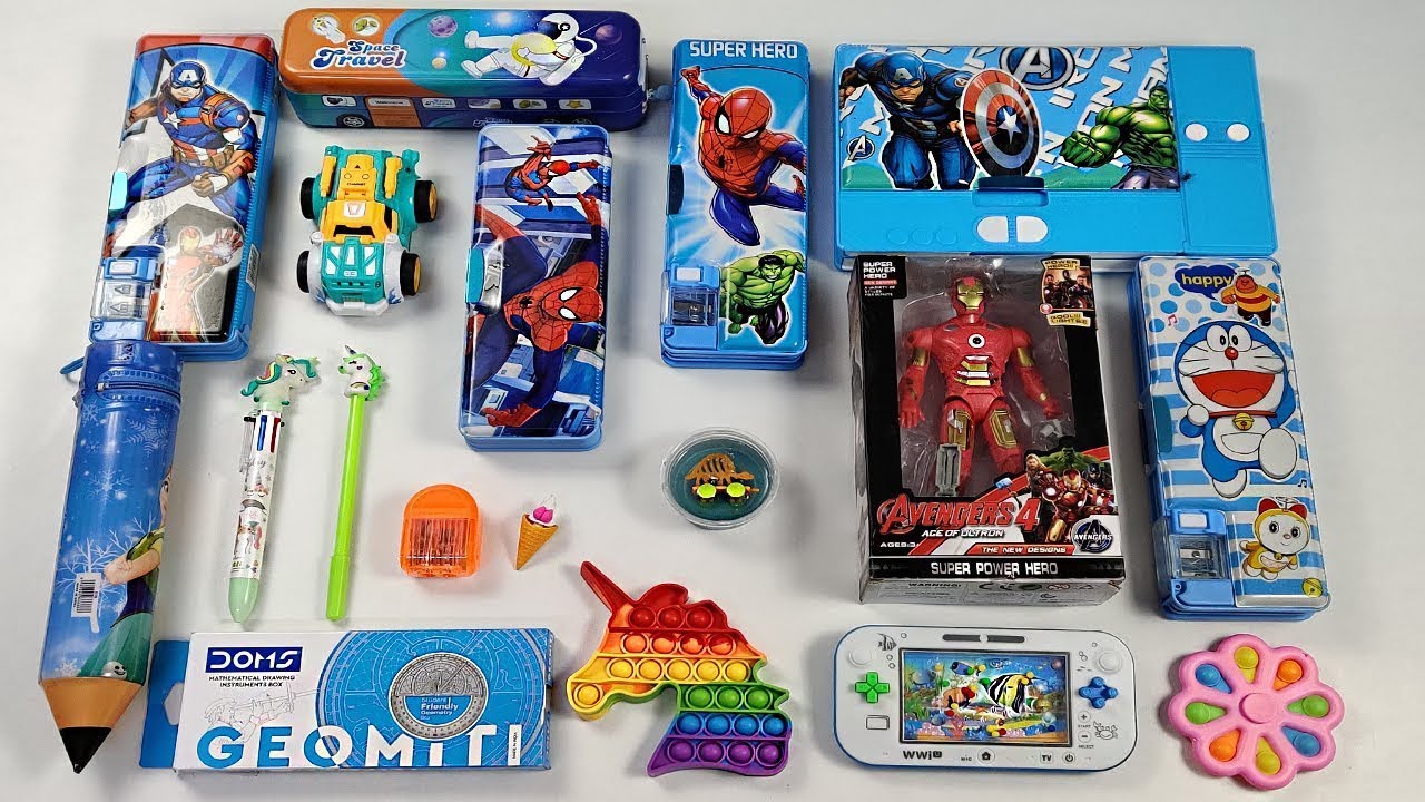 Latest Collection of Toys😱Iron-Man, Popit, Video Game, Spinner, Slime ...