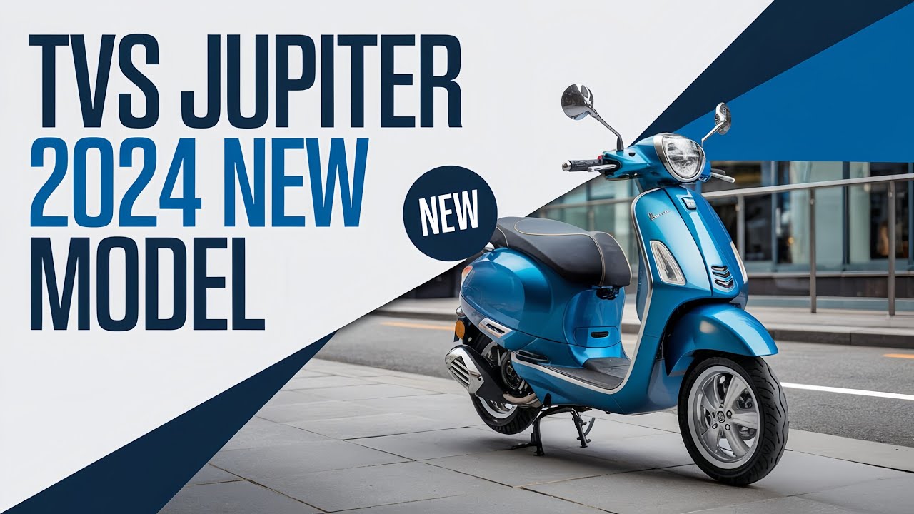Tvs Jupiter 110cc 2024 Model Launched - First Look | More Mileage ...