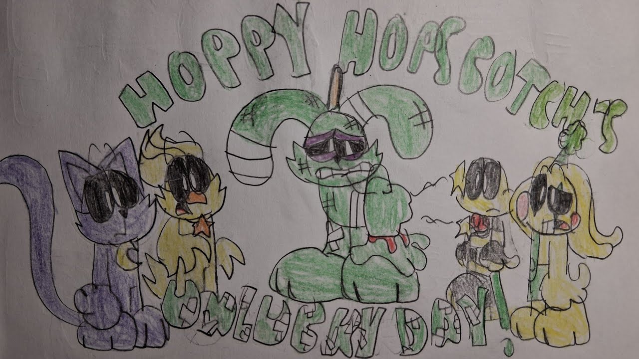 Hoppy Hopscotch's Unlucky Day! (Poppy Playtime Comic Dub) - YouTube