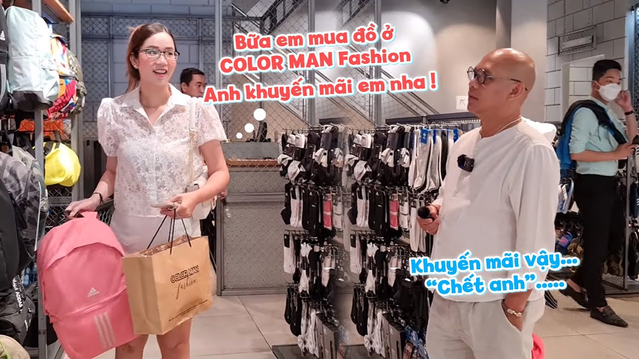Mua đồ Color Man Fashion xong bắt khuyến mãi Adidas chắc tui dẹp tiệm ...