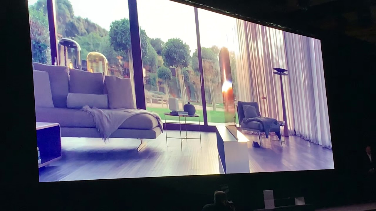 LG rollable screen TV - YouTube