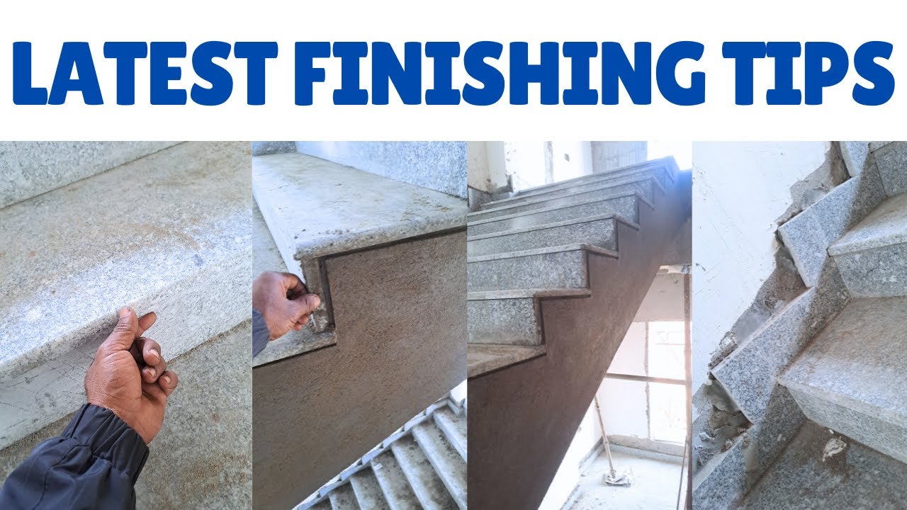 CIVIL LATEST FINISHING TIPS || STAIRCASE DESIGN || @CIVIL_ENGINEER_VLOG ...