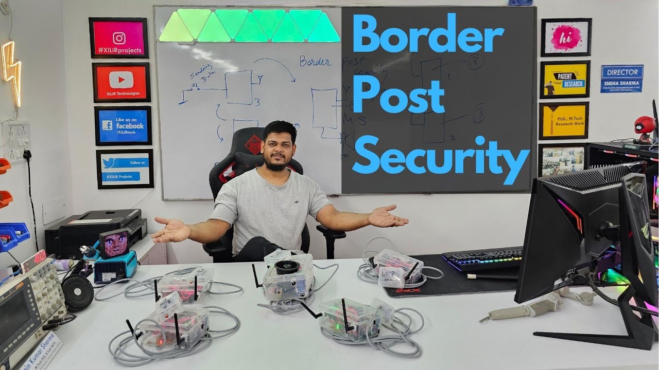 Border Post Security System using Arduino | Long Range Wireless System ...
