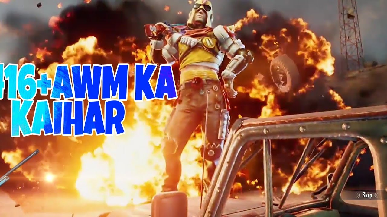 M416+AWM op gun combination // M416+AWM se aatank macha diye - YouTube