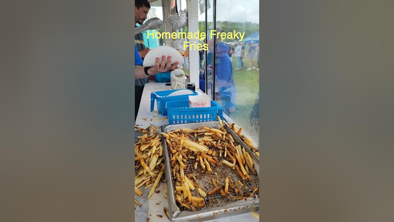 The fries like the exotic poles too!! #Carnivals #summereats #Frenchfries - YouTube