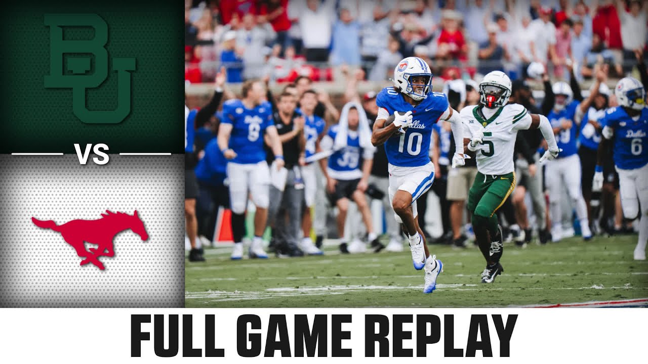 Baylor vs. SMU Game Replay | 2025 ACC Football - YouTube