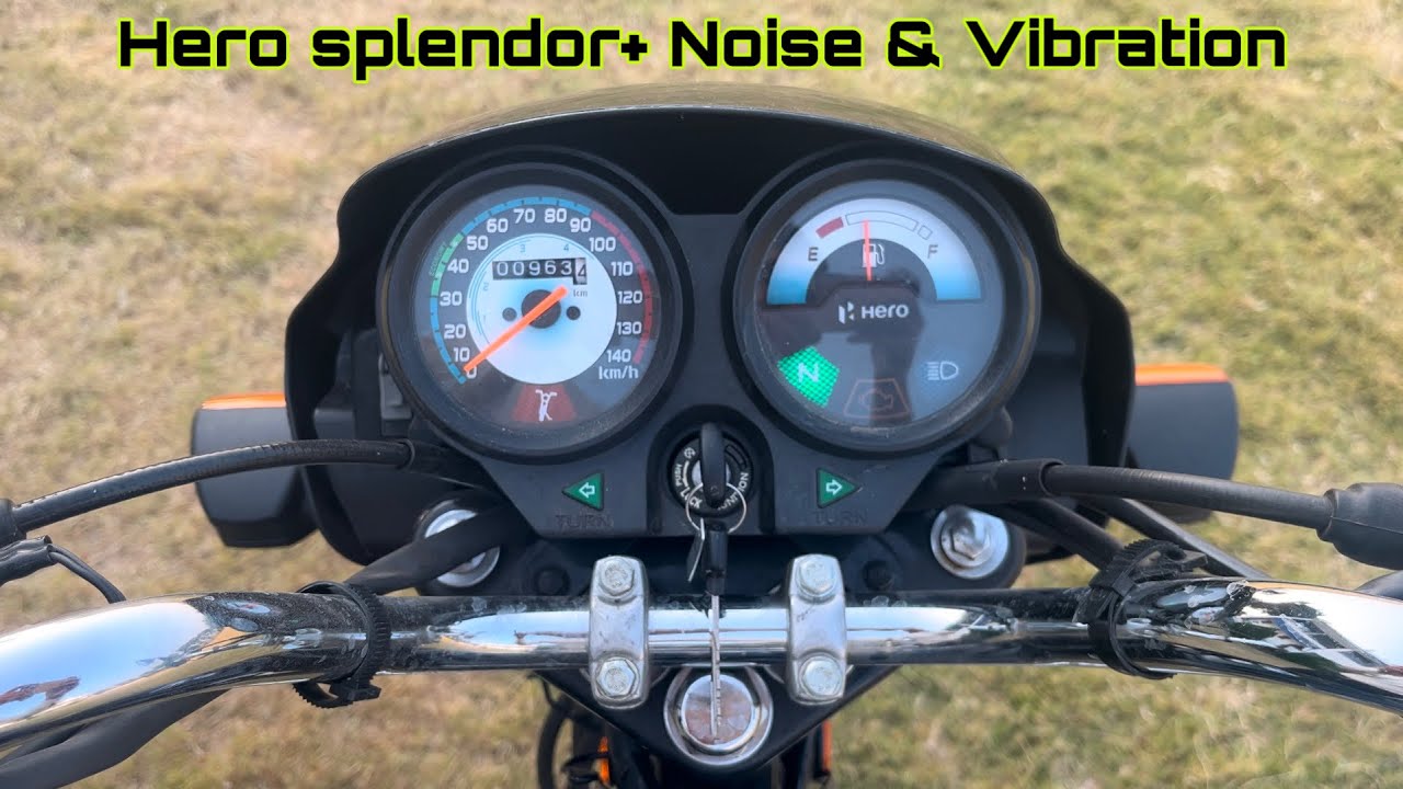 Hero Splendor Plus Noise and Vibration - YouTube
