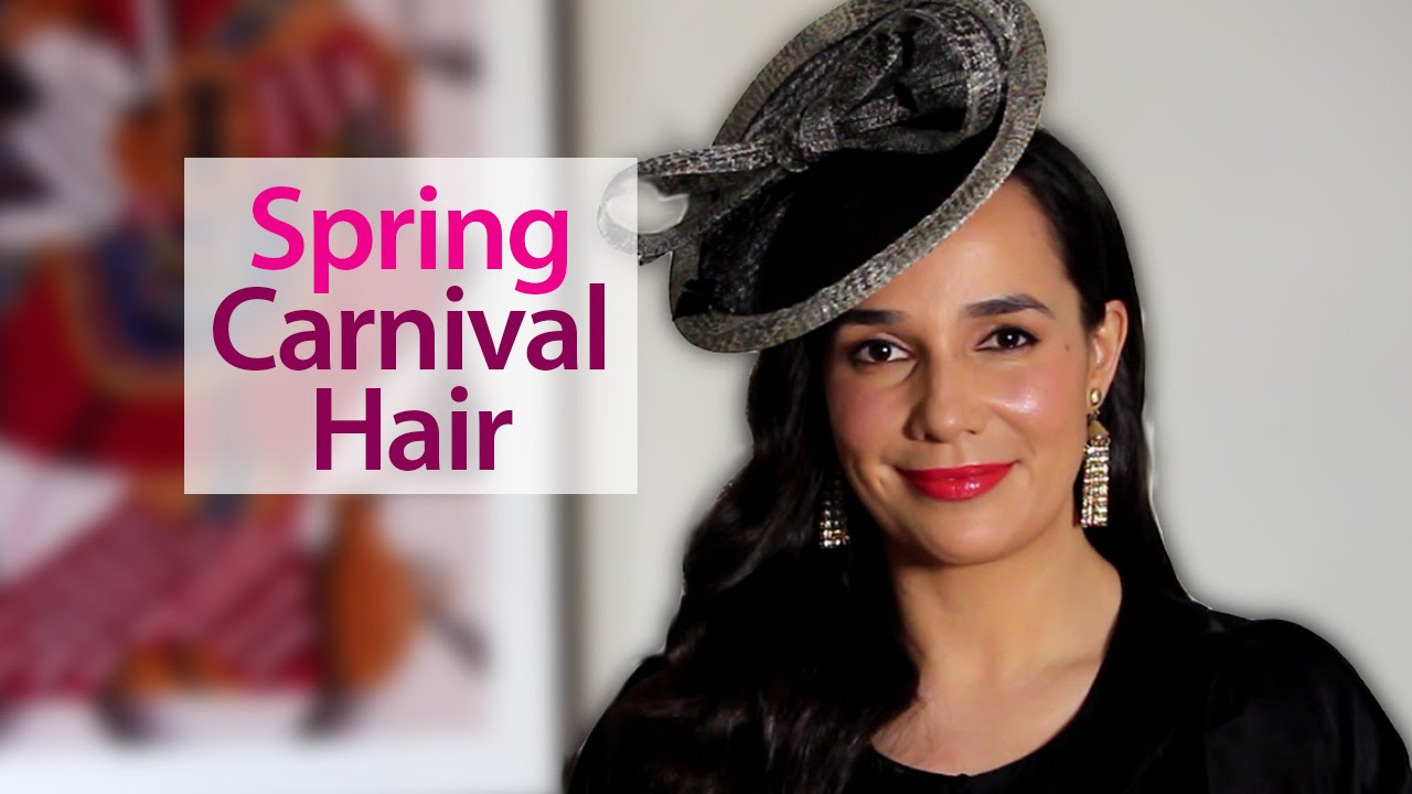 How-To: Glamorous Spring Carnival Hair - YouTube