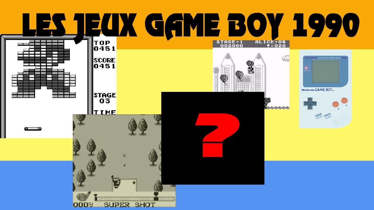 TOP GAME BOY 1990 GAME - YouTube