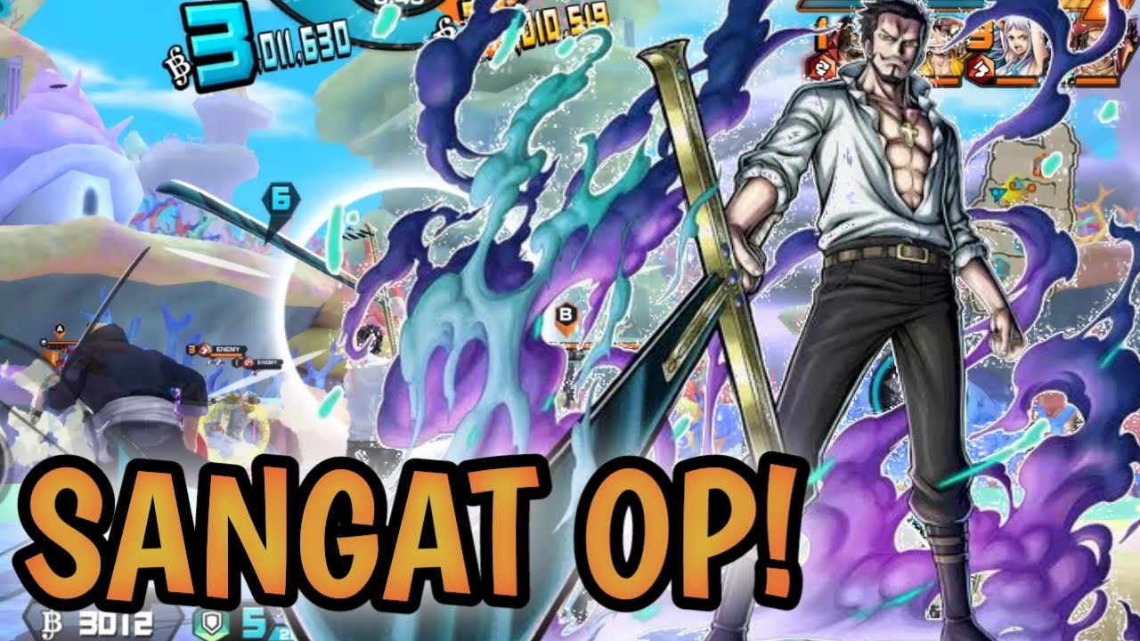 DI-BUFF NYA BERLEBIHAN!! || MIHAWK GAMEPLAY | ONE PIECE BOUNTY RUSH ...