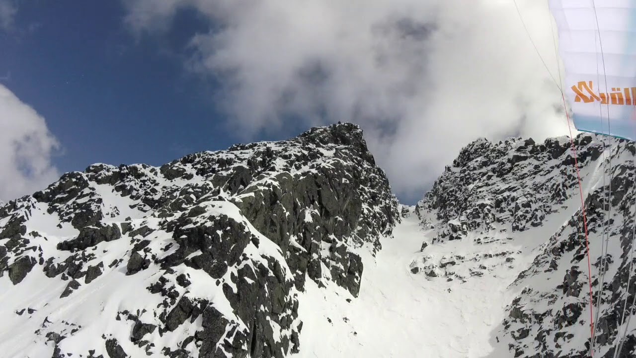 Speed flying DOA on Blackcomb Mountain - YouTube