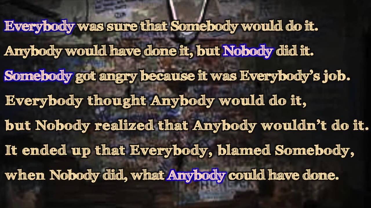 The Parable Of Responsibility - YouTube