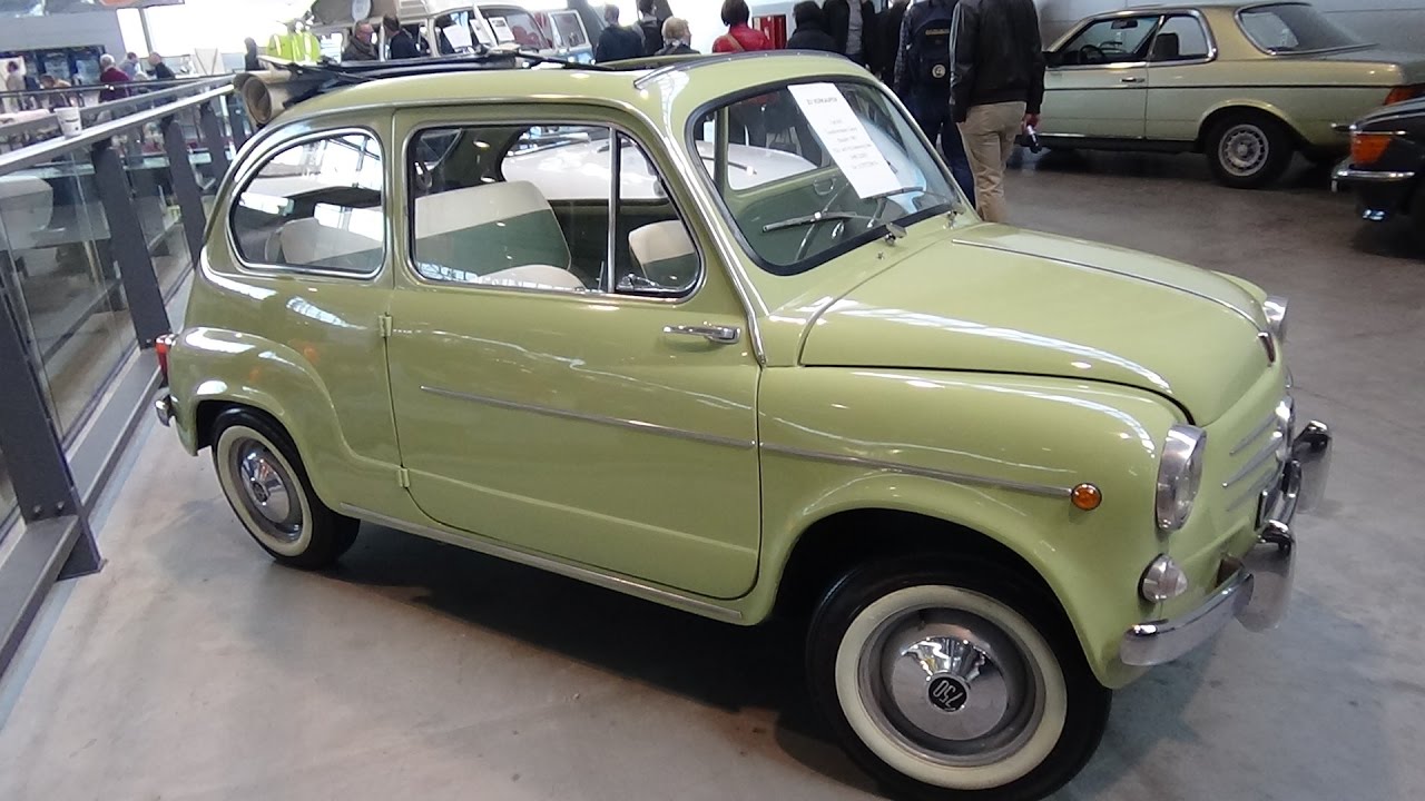 1963 Fiat 600 Trasformabile - Exterior and Interior - Retro Classics ...