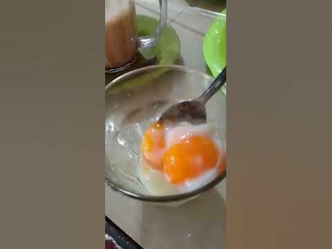 Telur ayam kampung setengah matang - YouTube