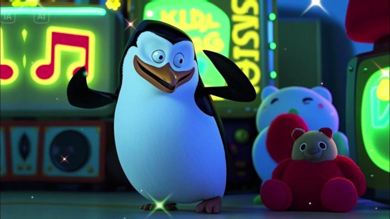 "The Penguin's Waddle Dance | Fun Kids Nursery Rhyme | Dance & Sing ...