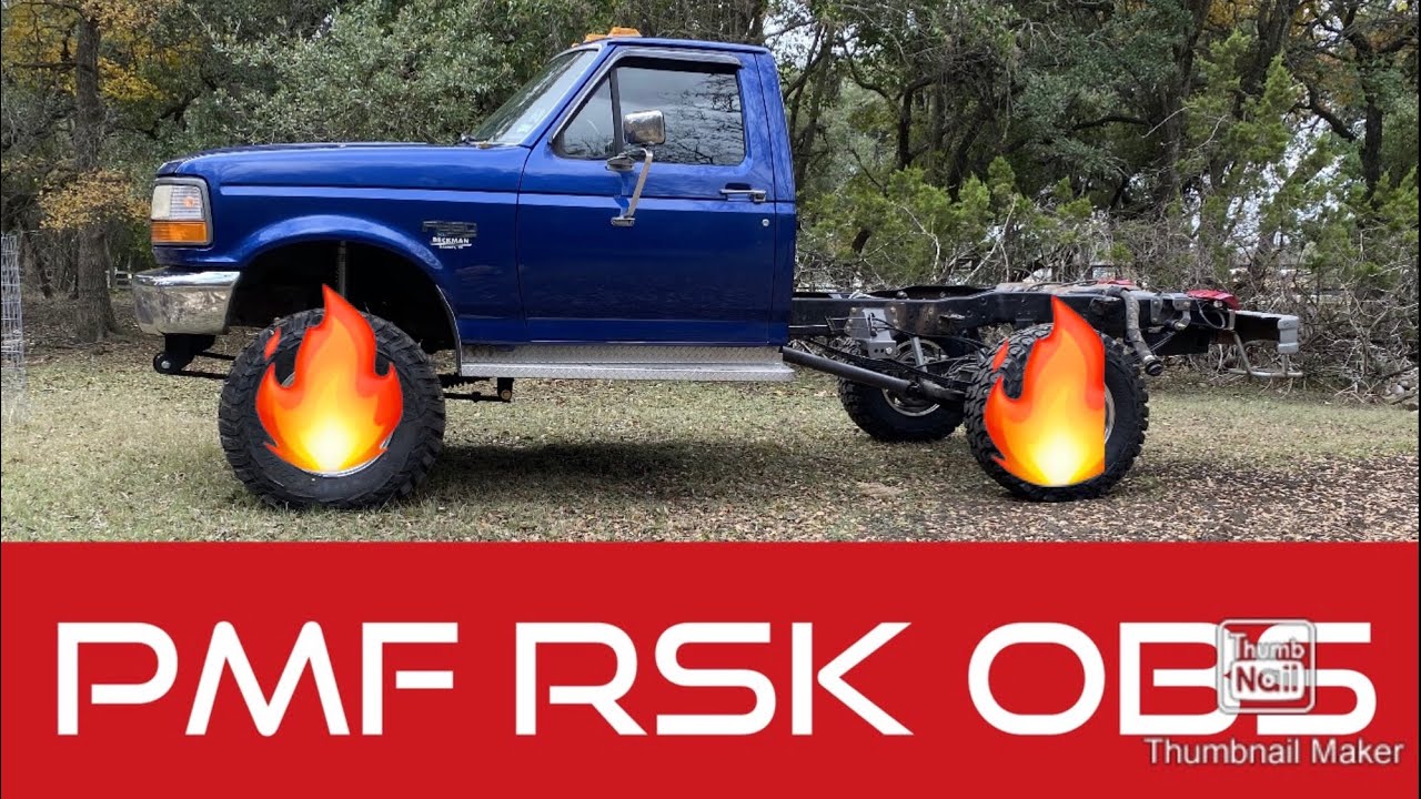 92-97 Ford PMF RSK 4.5" Lift - YouTube